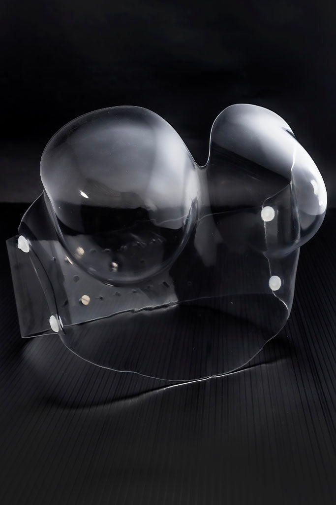 Chastity bra clear – Fancy Steel