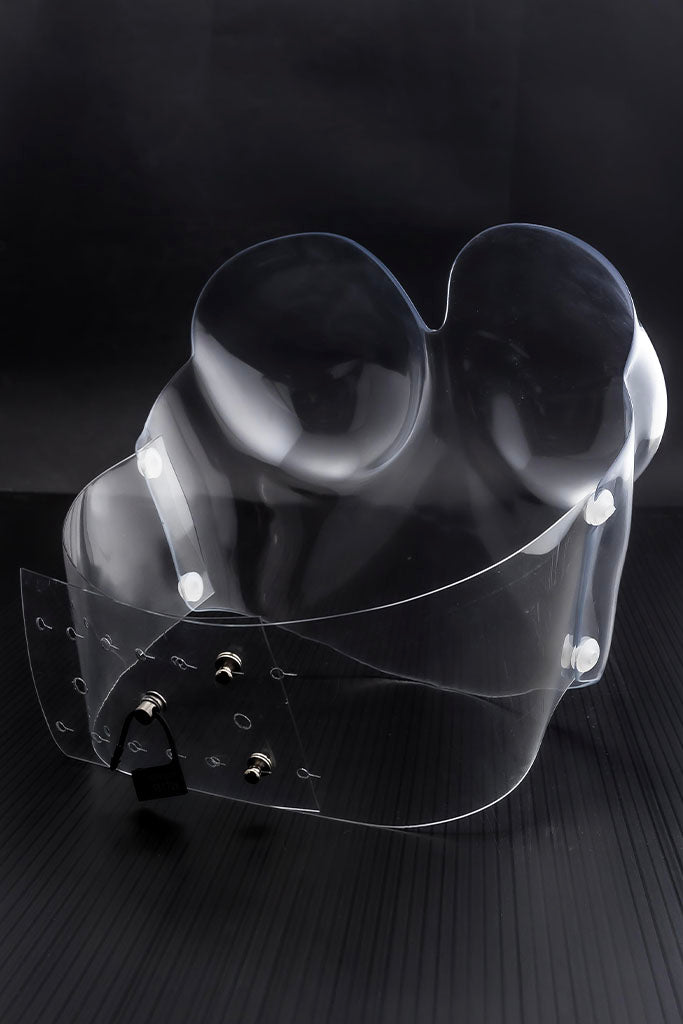 Chastity bra clear – Fancy Steel