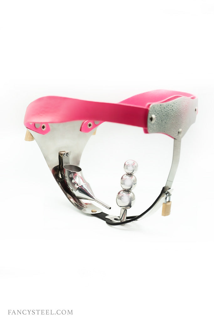 Transgender Hybrid Chastity Belt – Fancy Steel