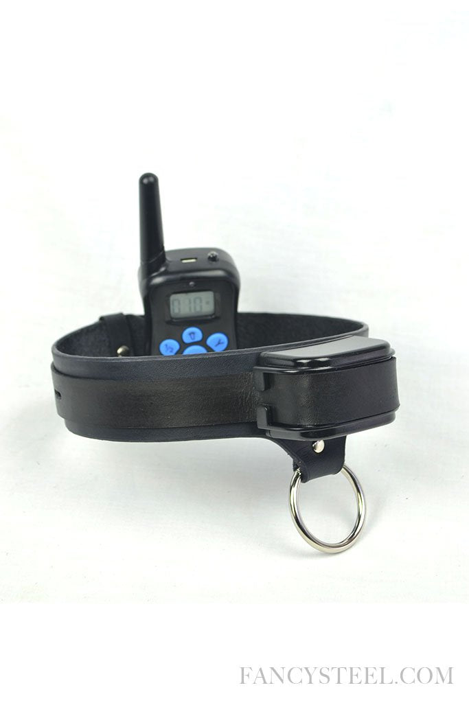 New Design Leather Electric Shock Training Collar – Fancy Steel