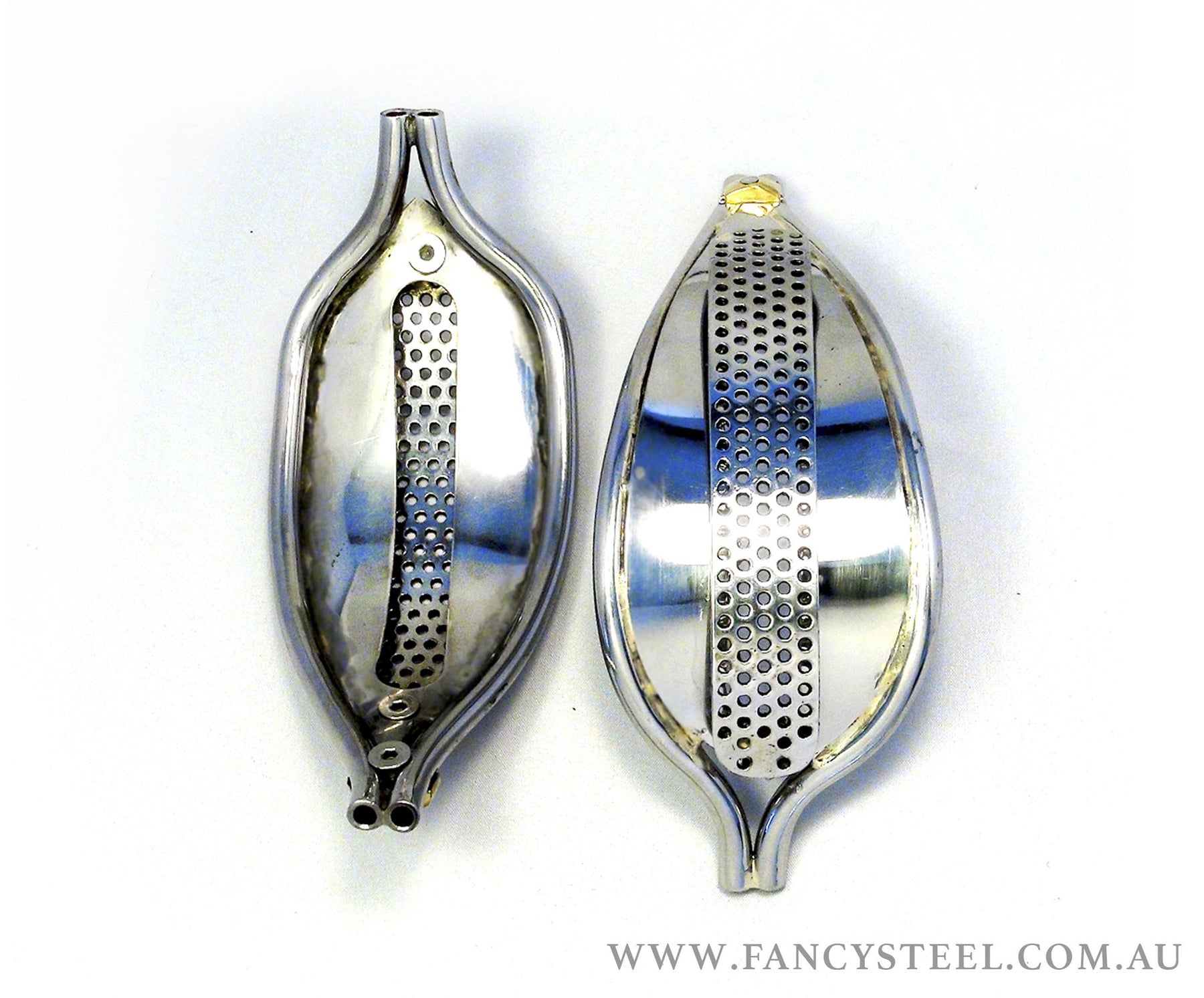 Female Front Shield – Fancy Steel