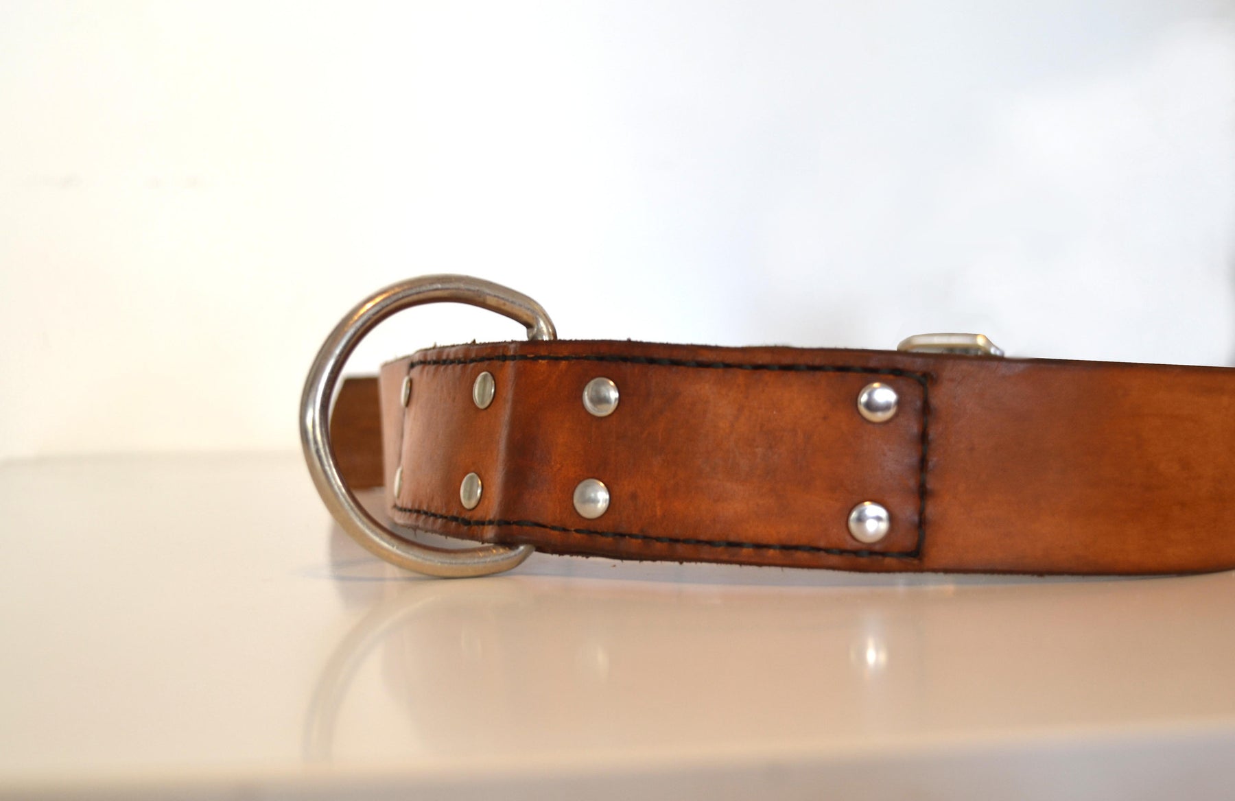 Leather Handcuff Belt – Fancy Steel