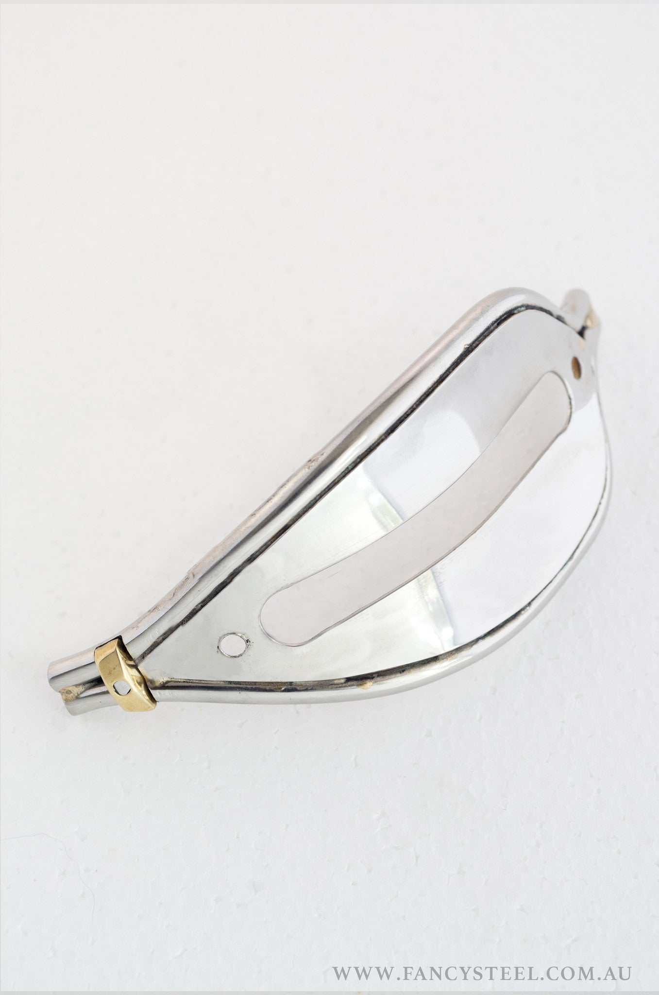 Female Front Shield – Fancy Steel